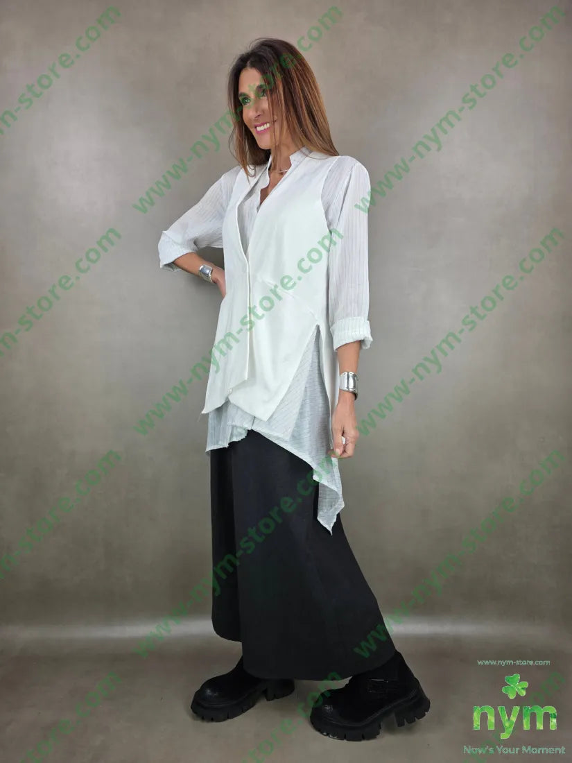 pantalon gaucho intérieur broderie 50pl30ny20co – NYM STORE